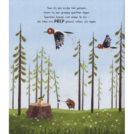 Beer moet nodig... poepen!